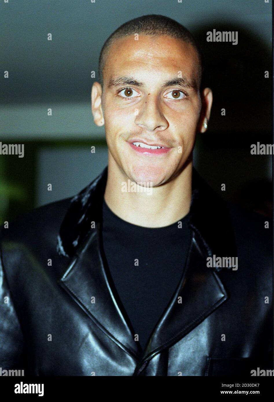 West Ham United Footballer Rio Ferdinand arrives at the Elle Magazine ...