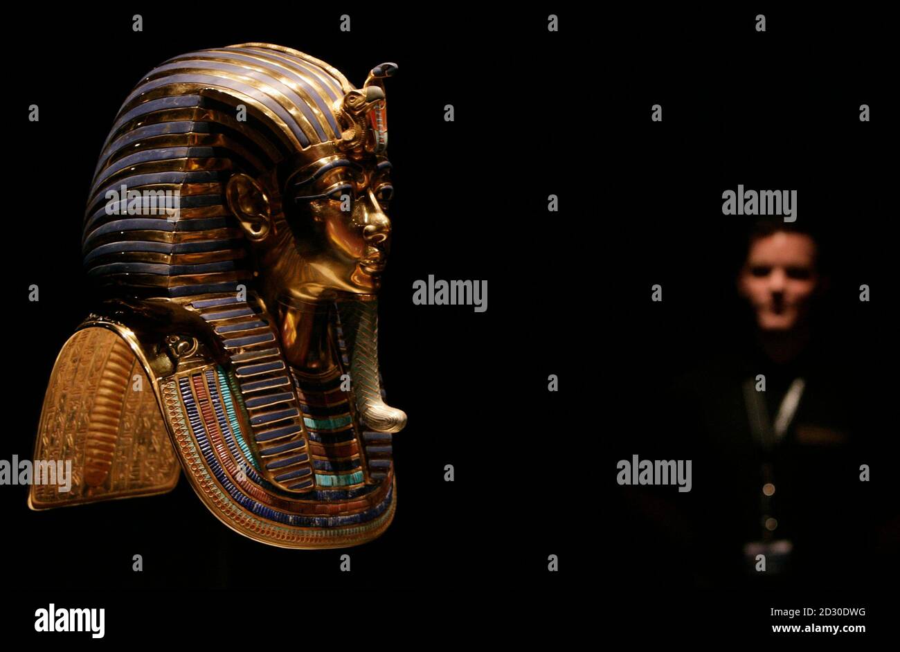 Tutankhamun His Tomb And His Treasures Exhibition High Resolution Stock ...