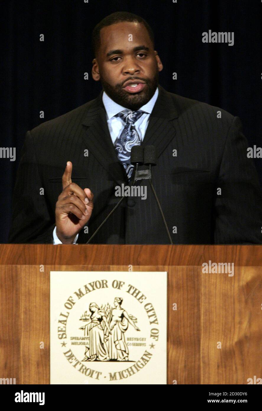 Detroit mayor hi-res stock photography and images - Alamy