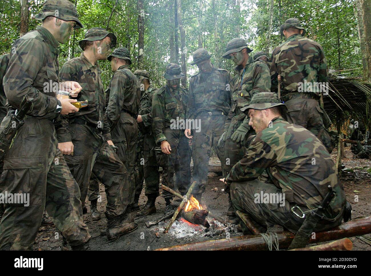Surinamese soldiers hi-res stock photography and images - Alamy