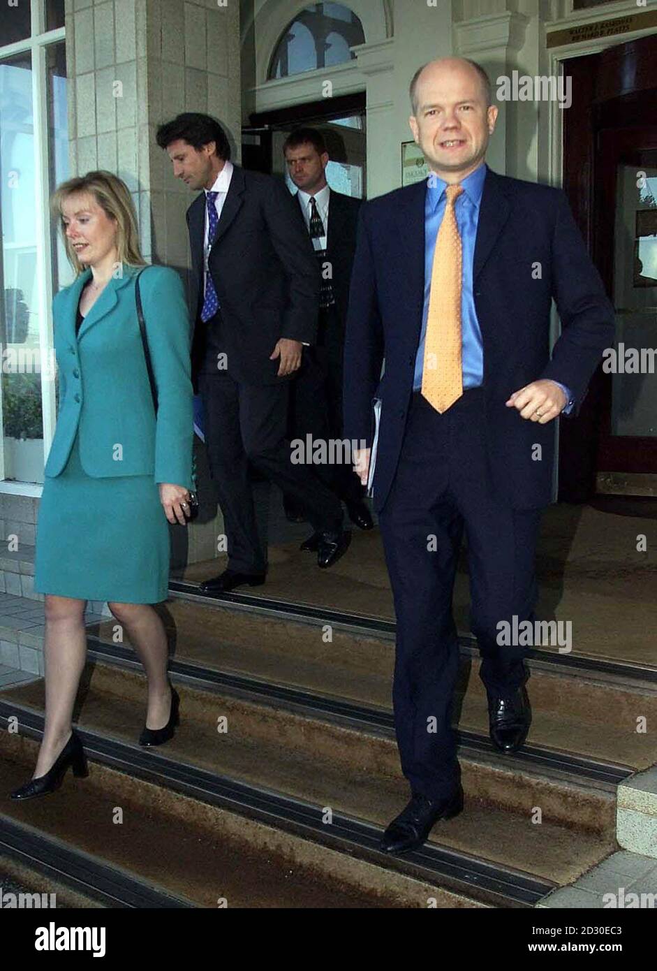 Politics with wife william hague sebastian coe sebastian hi-res stock ...