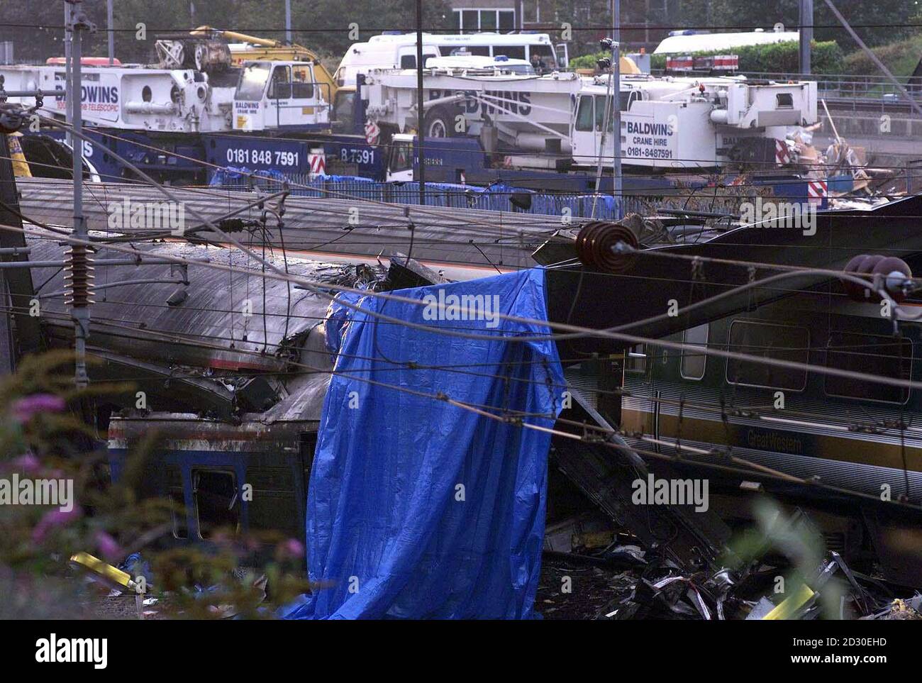 Ladbroke grove train crash in hi-res stock photography and images - Alamy