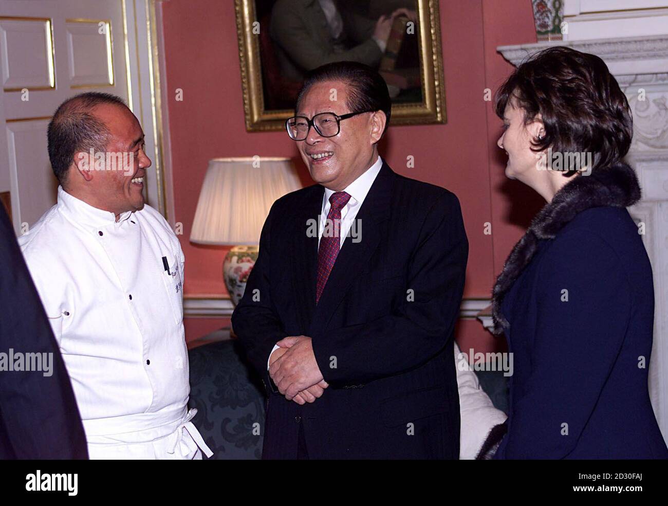 Chinese President Jiang Zemin Wife High Resolution Stock Photography ...