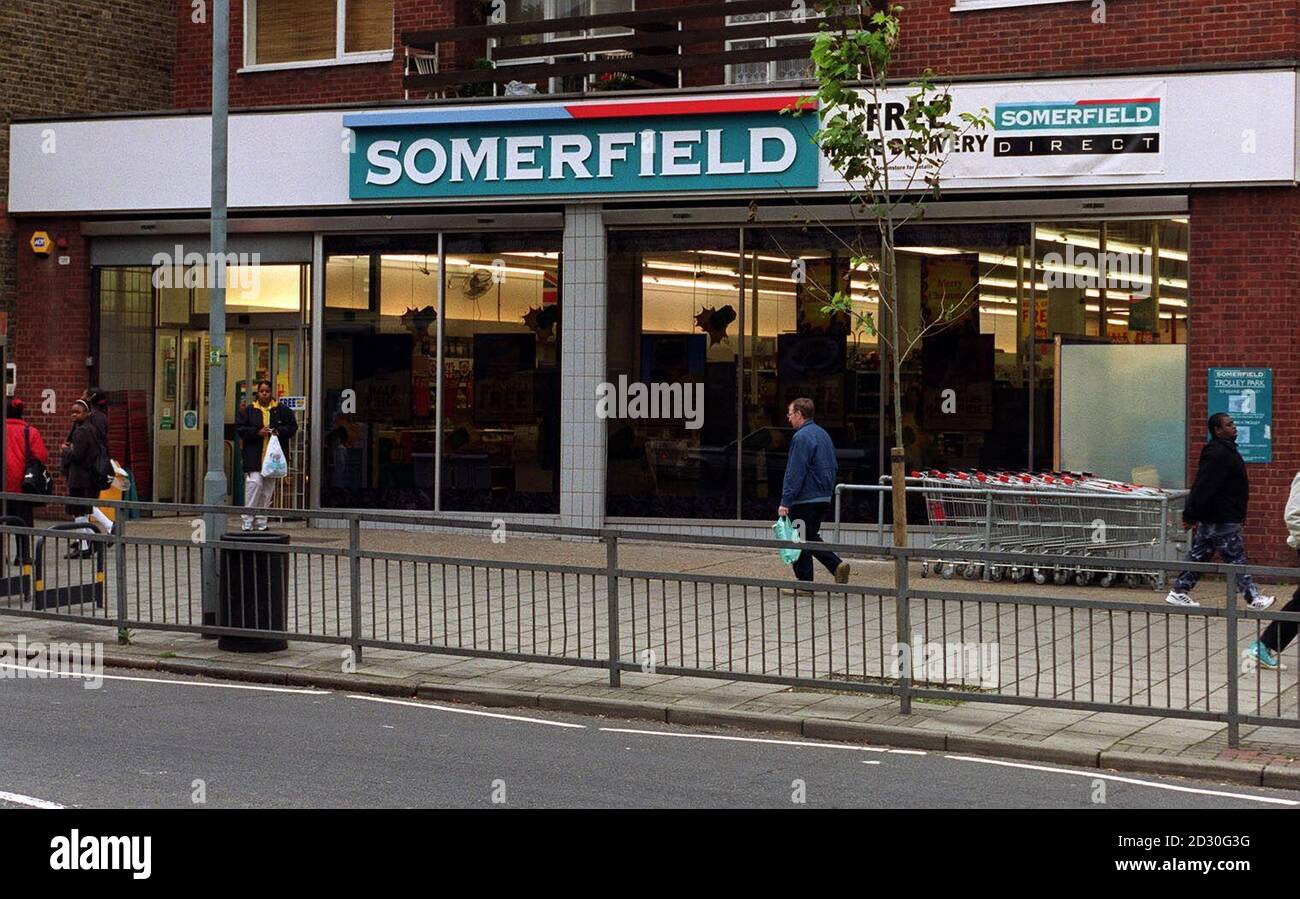 A Somerfield supermarket in Tulse Hill, London. The struggling ...