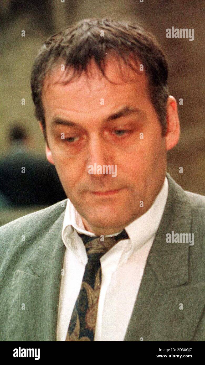 Brian Myring arriving at Bristol Crown Court, where he is charged with ...