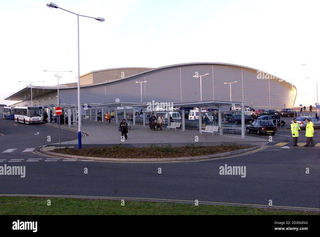 Luton Airport's new terminal which was officially opened by HM Queen ...