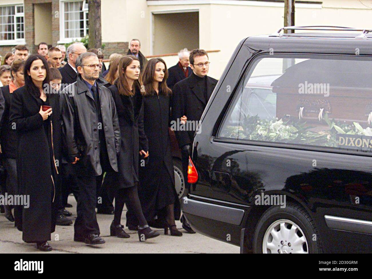 Irish pop group The Corrs (L-R) Andrea, Caroline, Sharon and Jim with ...