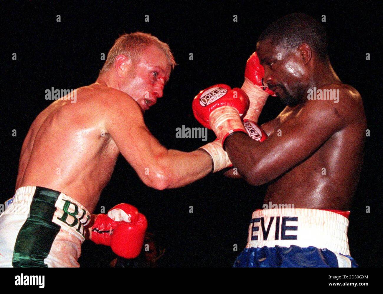 Luton's Billy Schwer (left) in action during his unsuccessful bid to ...