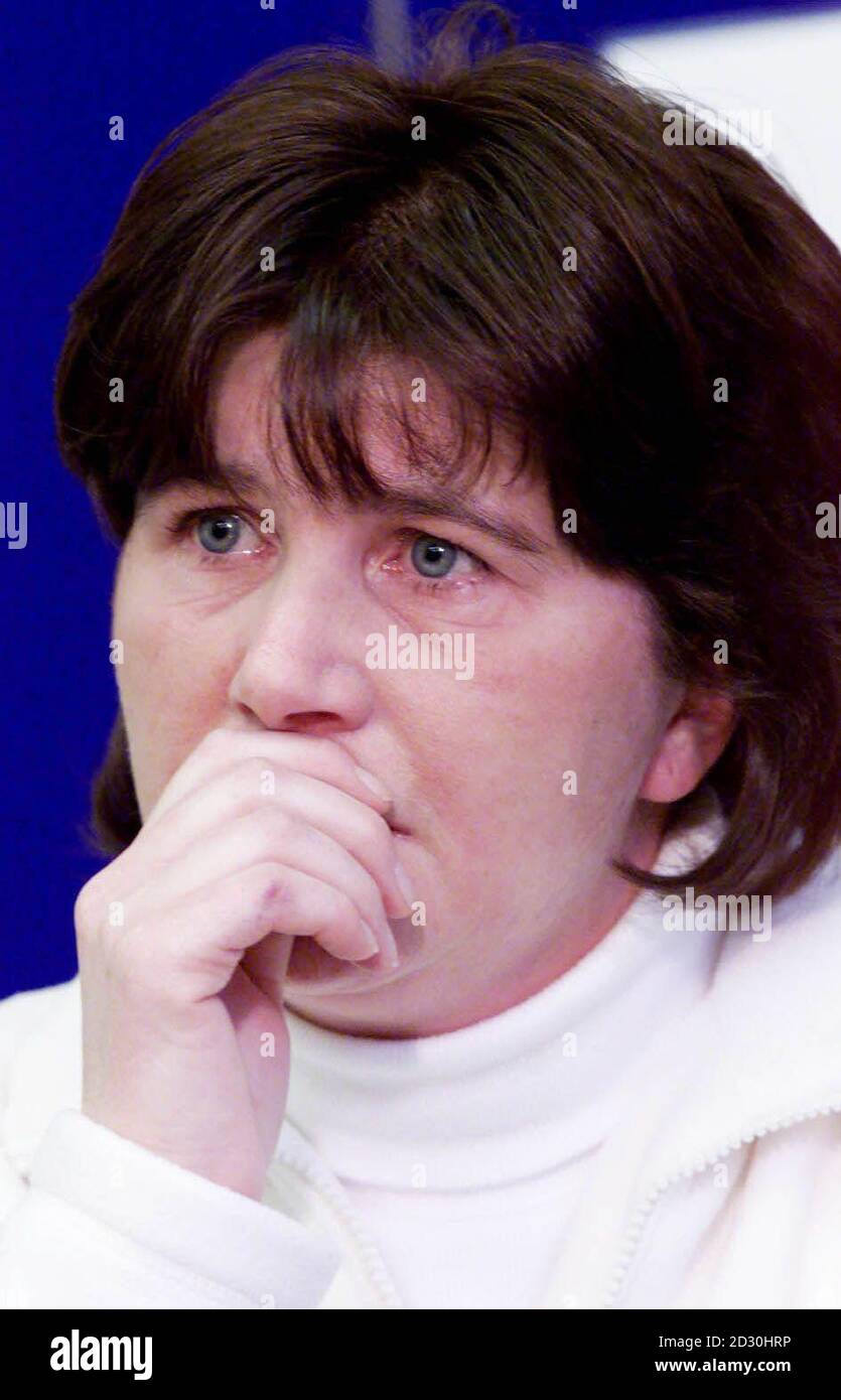 Sharon howarth the sister of murder victim tracey mertens hi-res stock ...