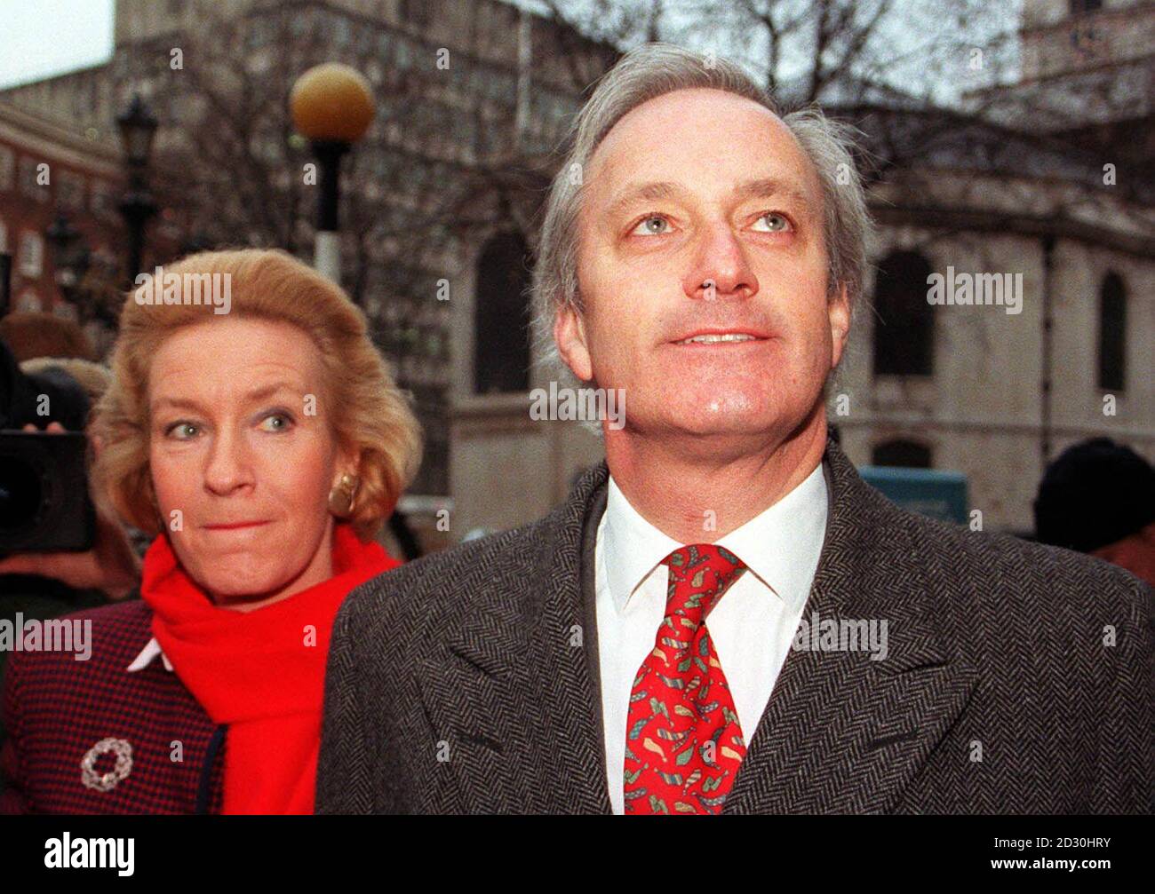 Wife former tory mp neil hamilton hi-res stock photography and images ...