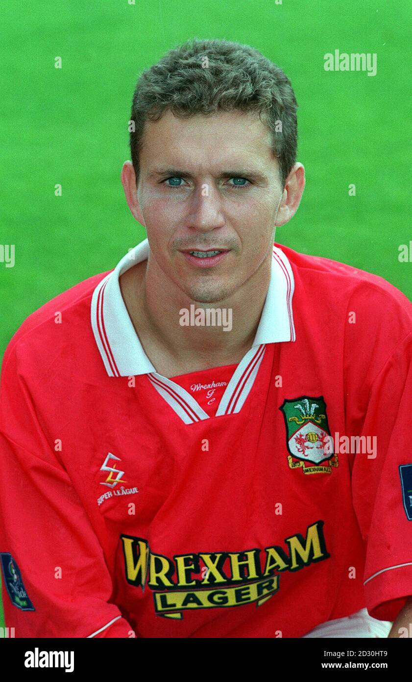 Ian Stevens of Wrexham Football Club Stock Photo - Alamy