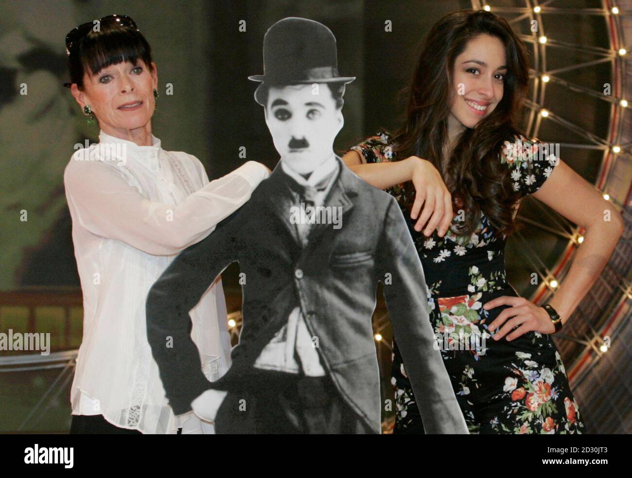 Geraldine L And Oona Chaplin The Daughter And Granddaughter Of Late