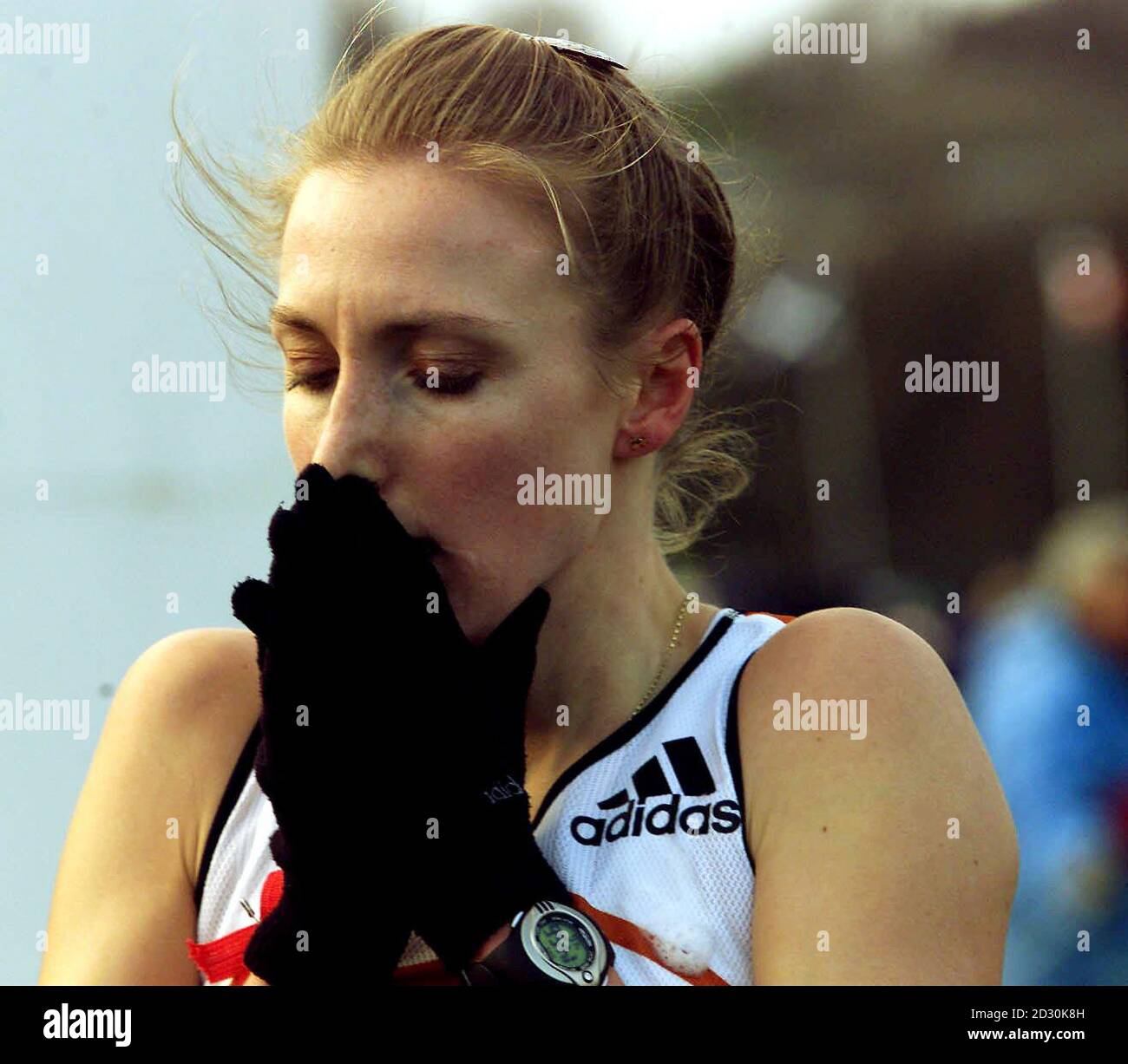 Britain's Paula Radcliffe after she finished fourth in the IAAF World ...