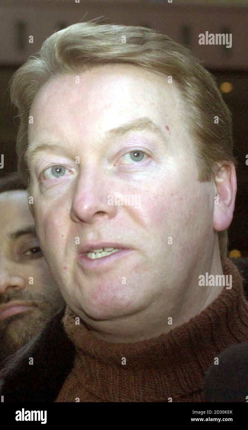Boxing promoter frank warren outside grosvenor house hotel london hi ...