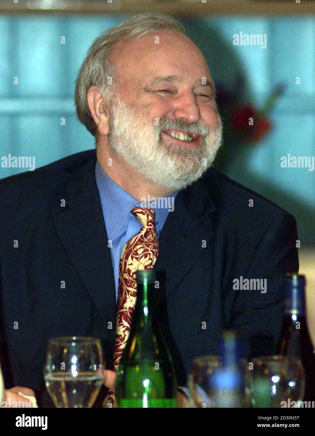 Labour mayoral candidate Frank Dobson in celebratory mood, as he ...