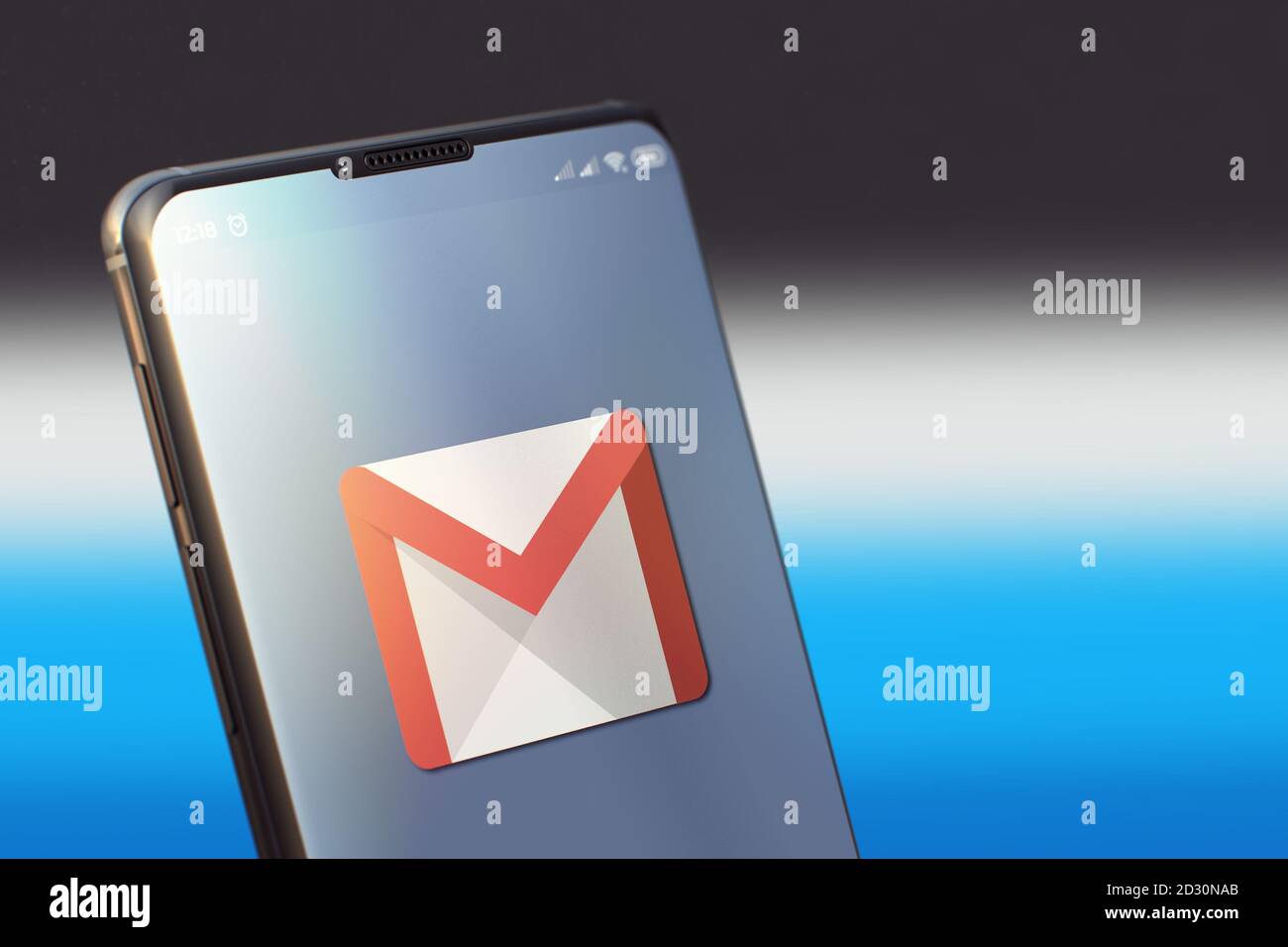 KYIV, UKRAINE-JUNE, 2020: Google Mail Mobile Application on the Mobile ...