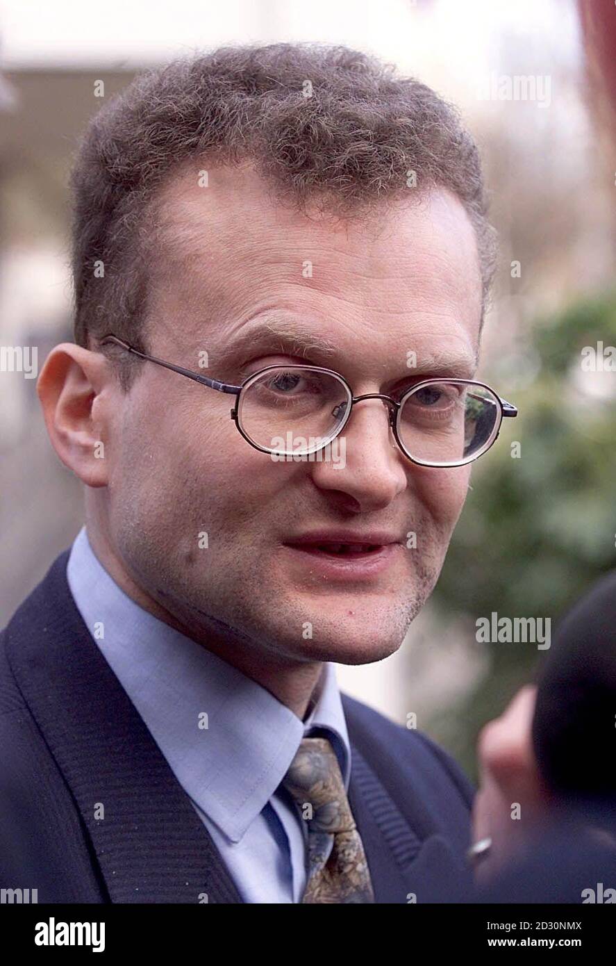 Robin Makin, solicitor for Moors Murderer Ian Brady, speaking to the ...