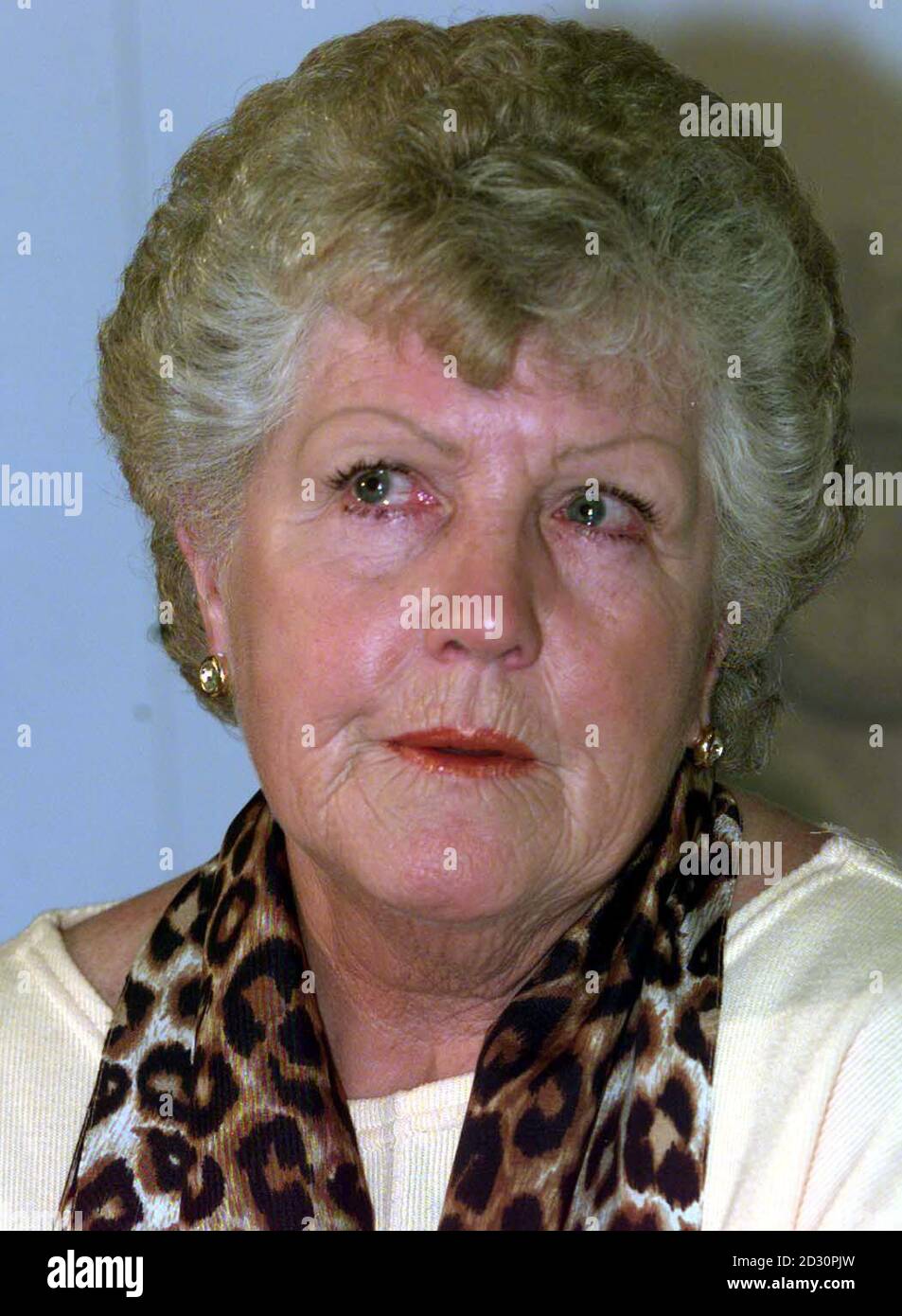 Mary Turner, mother of murdered Leicester prostitute Tracy Turner at a ...