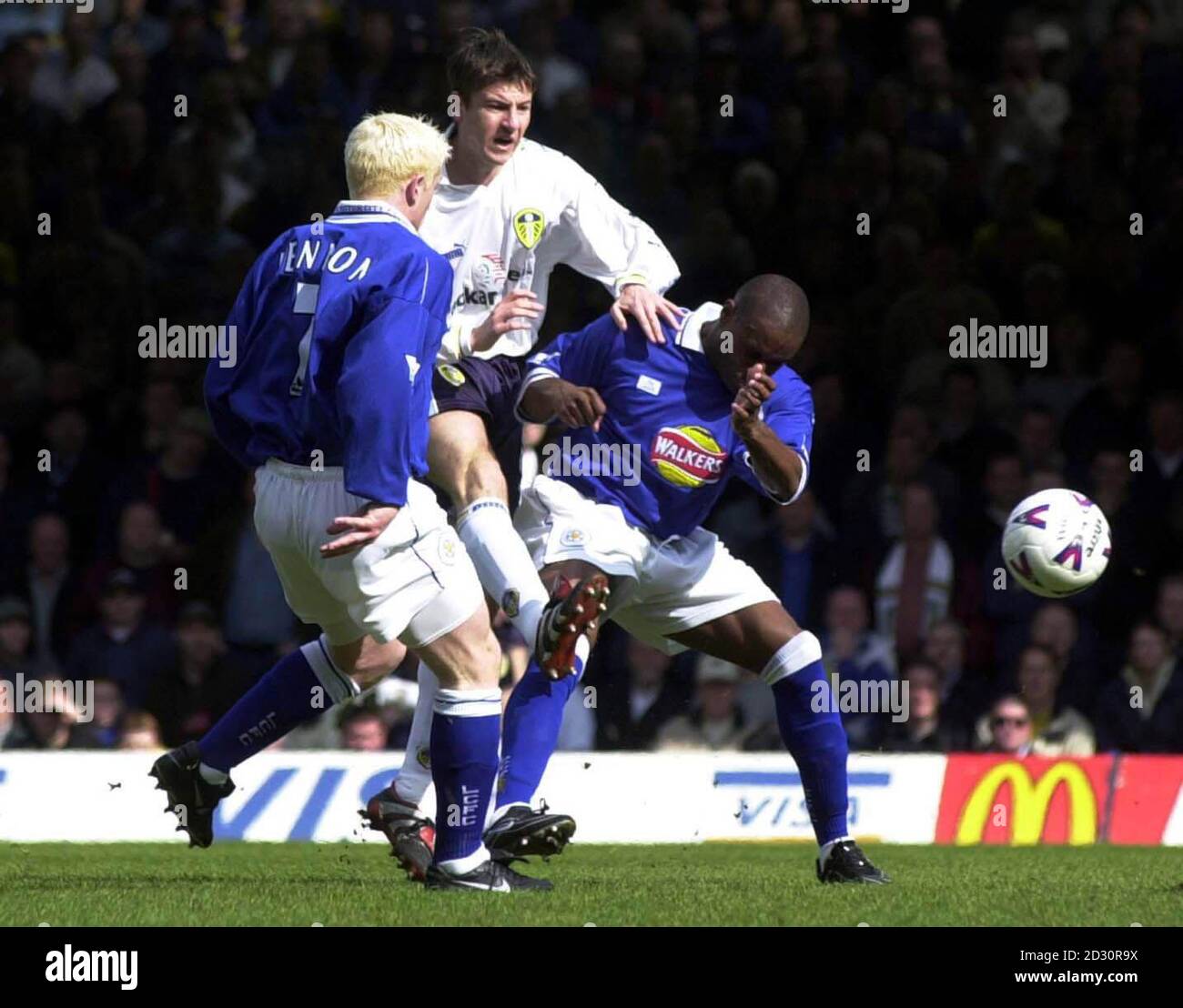 Football action frank sinclair hi-res stock photography and images - Alamy