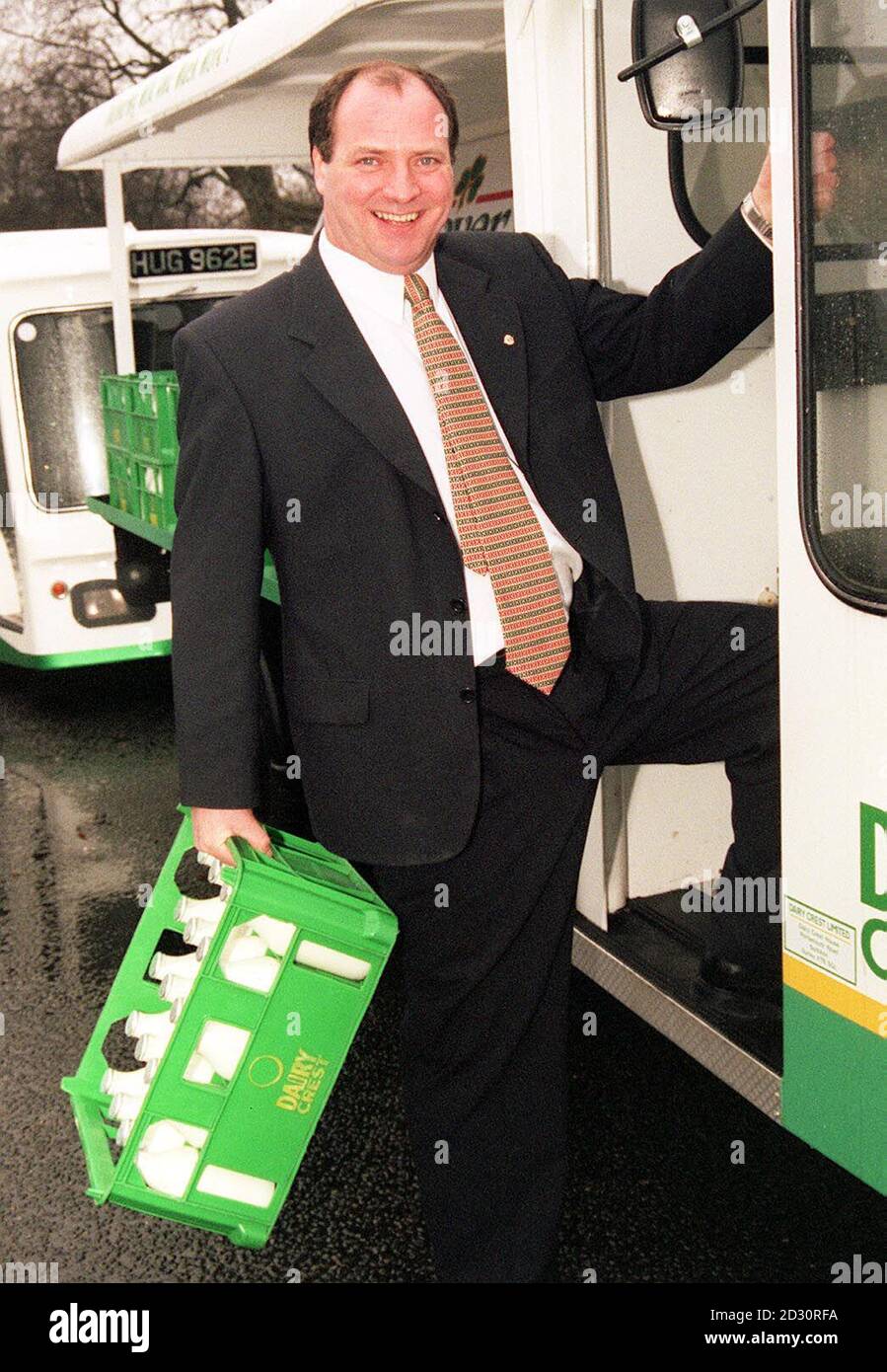 Milkman Chris O'Neill, from Ely, Cambridgeshire one of twelve finalists ...