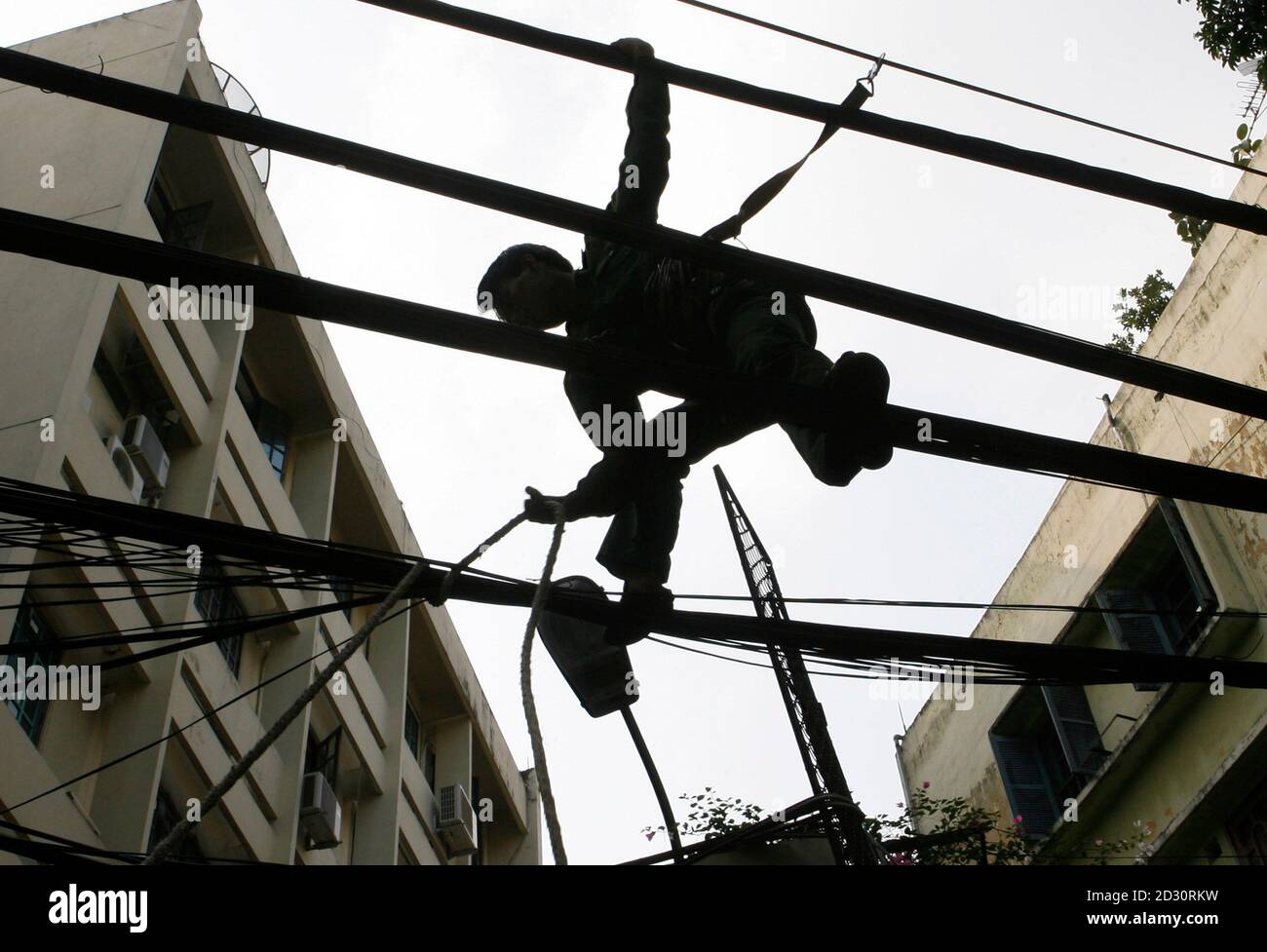Telecommunication wires hi-res stock photography and images - Alamy