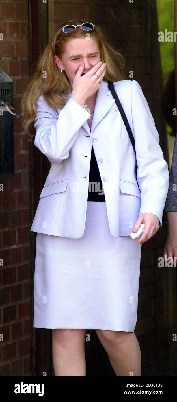 Sharon Brooke, 19, leaving North Avon Magistrates Court, after drink ...