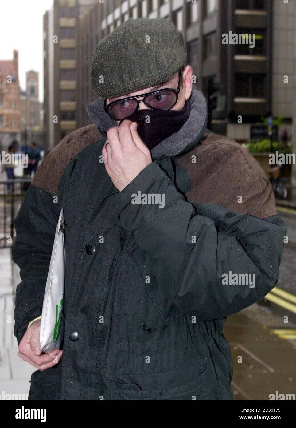Kevin Cobb arrives at the Old Bailey in London. Cobb, 38, of Michaelmas ...