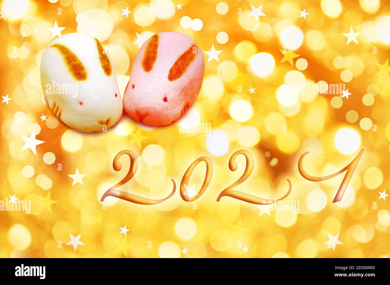 Rabbit wagashi hi-res stock photography and images - Alamy
