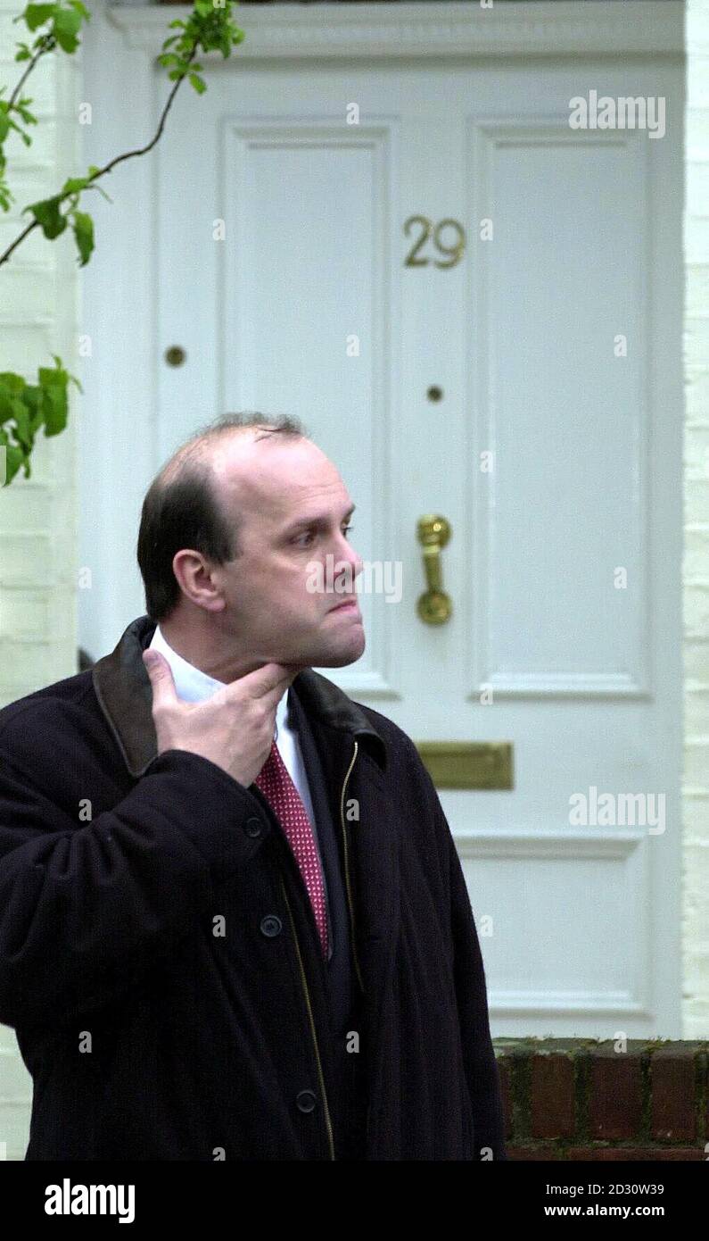 Detective Chief Inspector Hamish Campbell Outside Front Door Hi Res