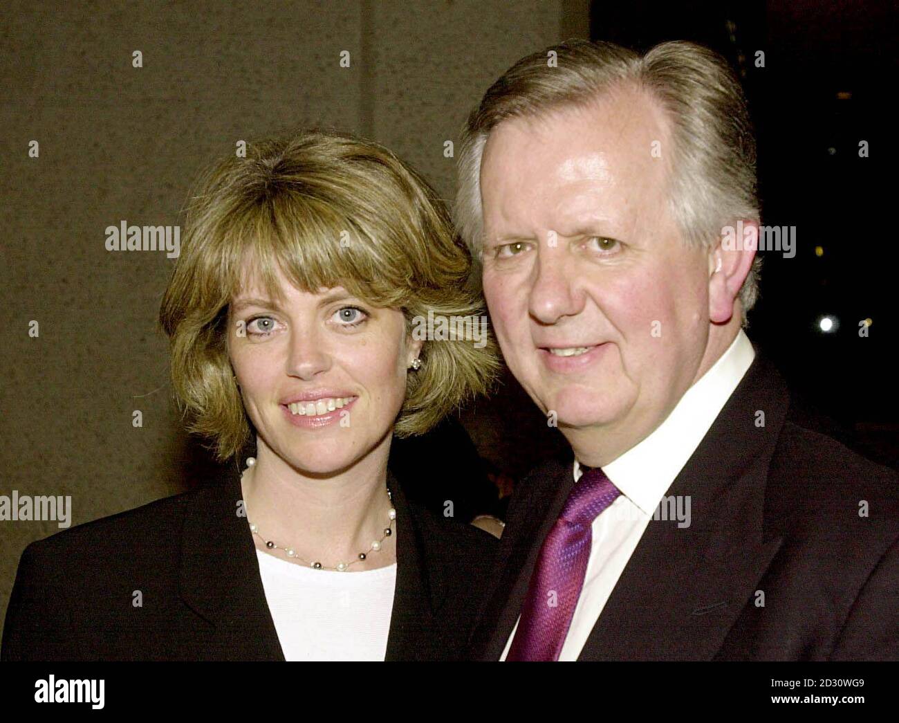 Conservative candidate Steve Norris with his wife Emma, arrive at the ...