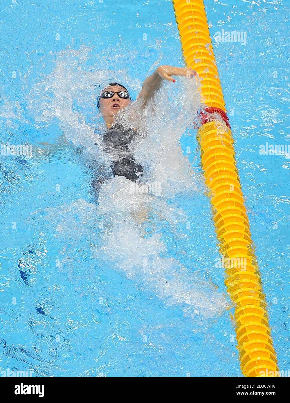 Elizabeth Simmonds during the heats of the women's 100m Backstroke ...