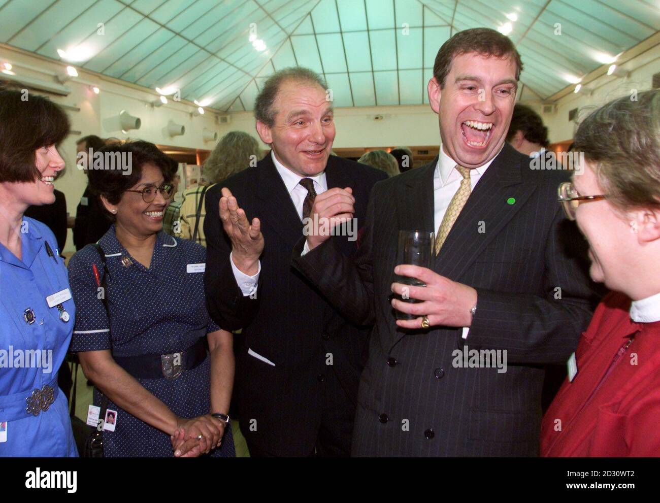 HRH Duke of York, Patron of The Royal Free Hampstead NHS trust hospital ...