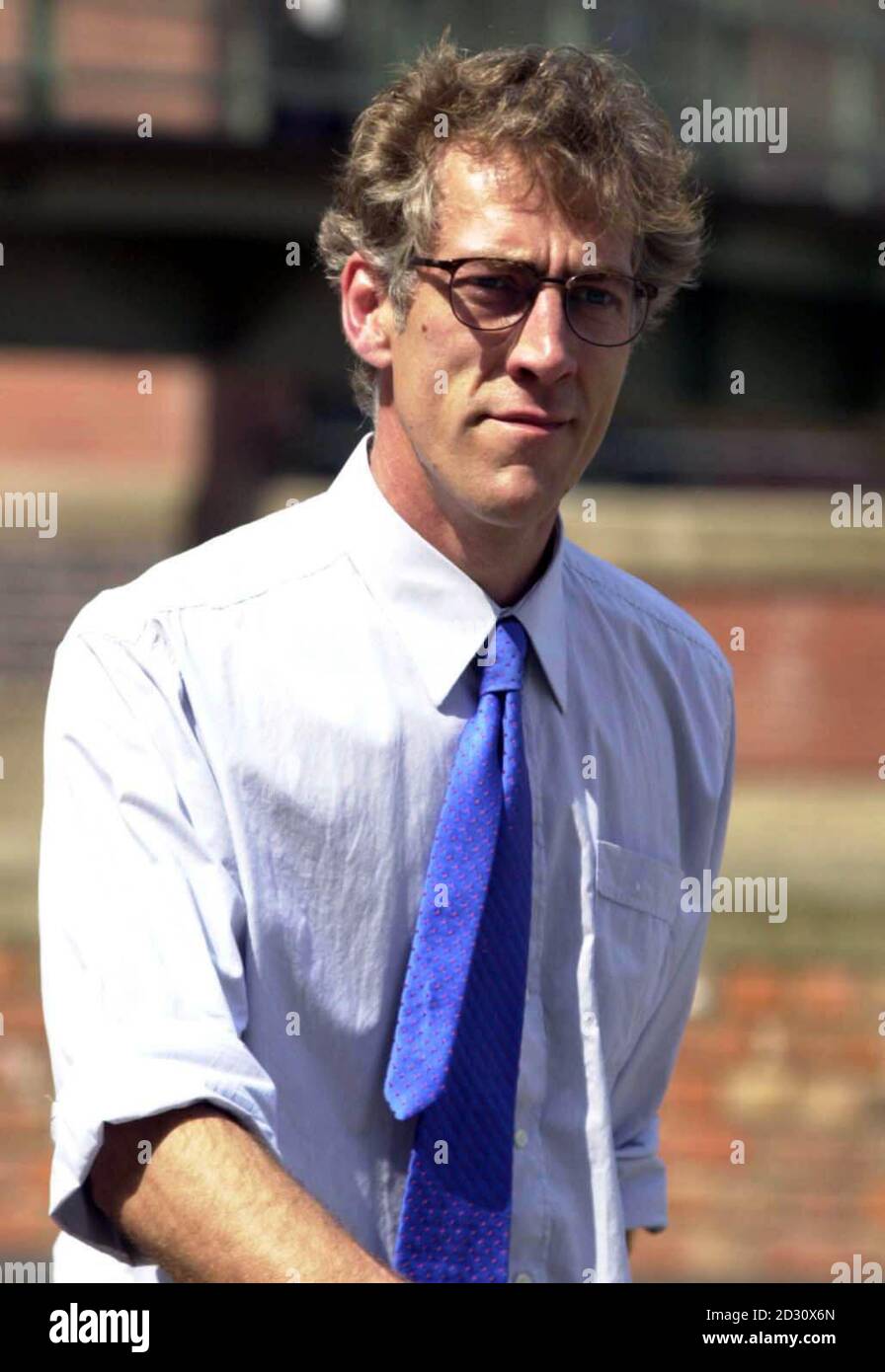 Home Secretary's brother William Straw arriving at Nottingham ...