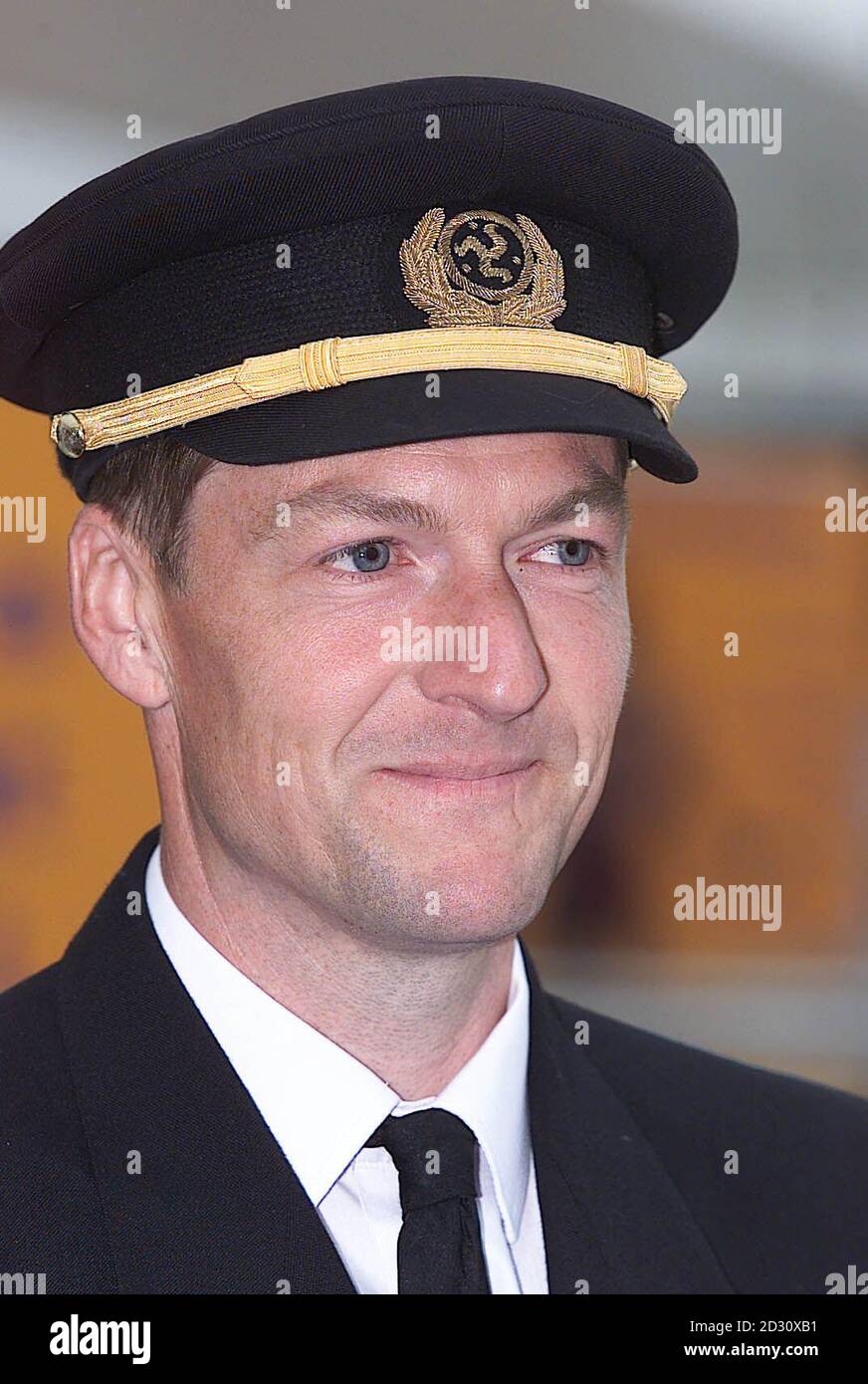 Captain Nick Davies, who was part of the crew on board the plane which ...