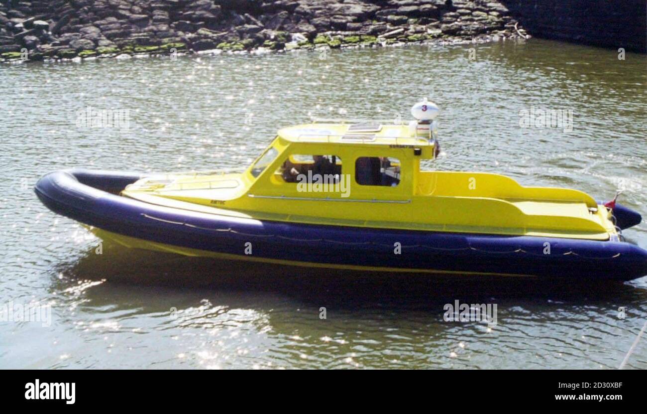 The 10-metre-long Spirit of Cardiff that a British team will use in ...