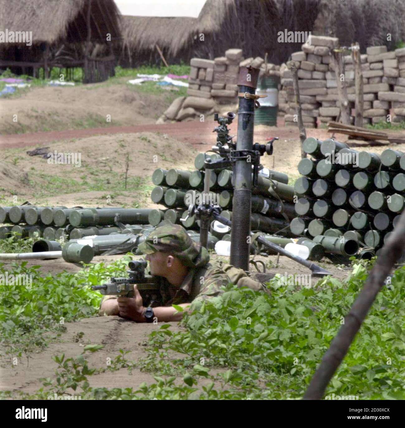 Dead rebels in village hi-res stock photography and images - Alamy