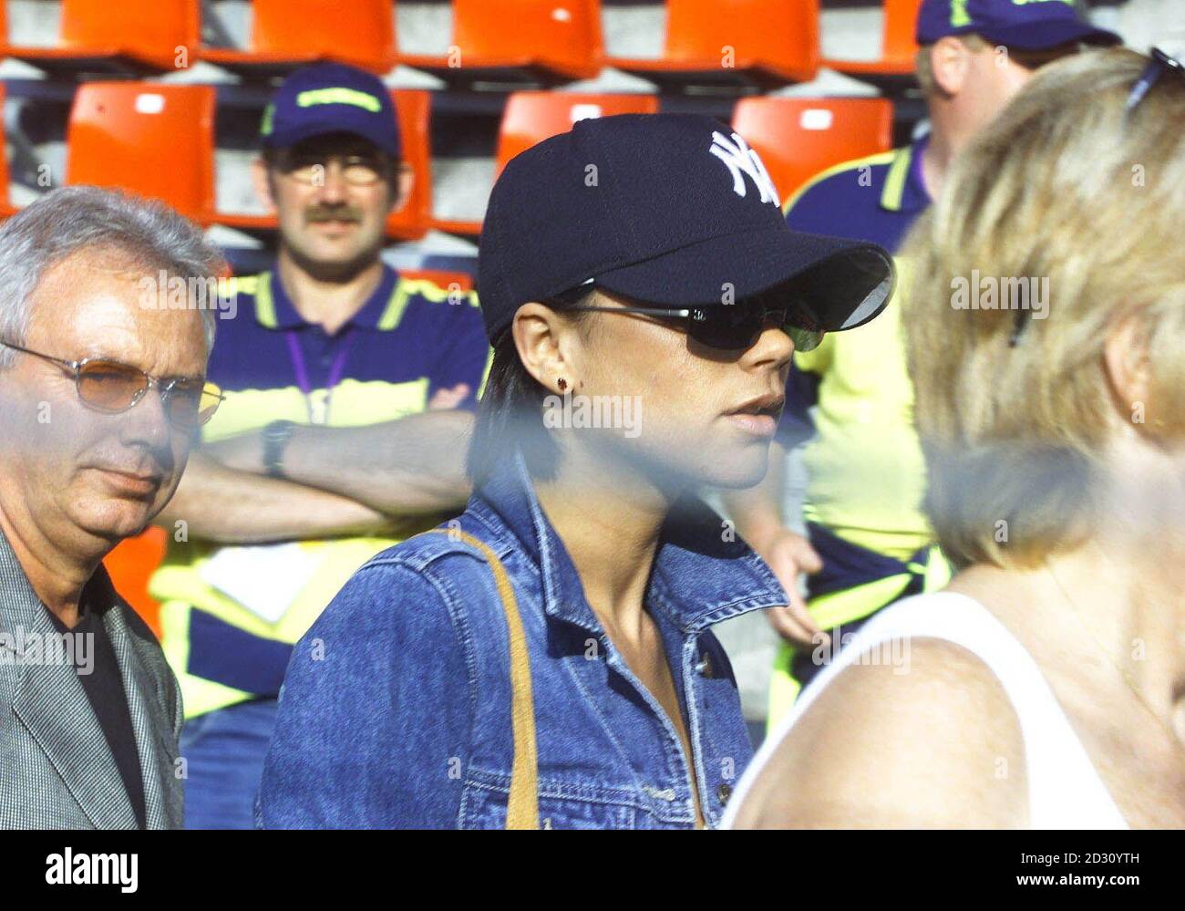 Spice Girl Victoria Beckham, the wife of England midfielder David ...