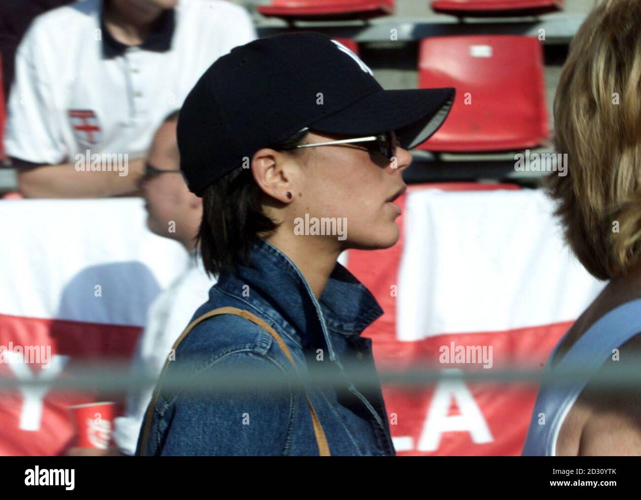 Spice Girl Victoria Beckham, the wife of England midfielder David ...