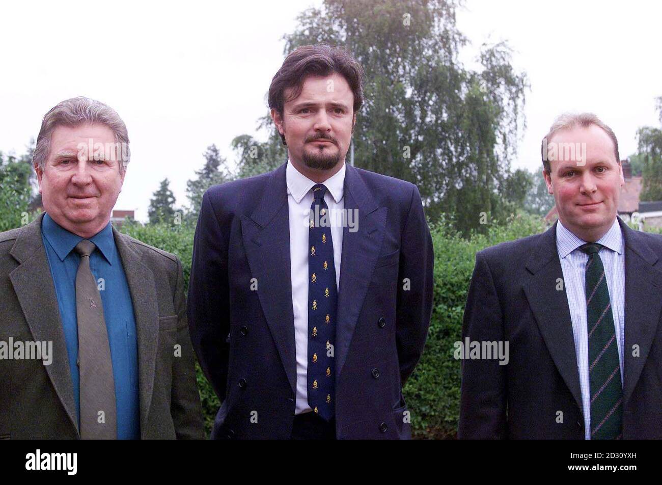 From (l) to (r); John King, head gamekeeper at Holkham Hall, Viscount ...