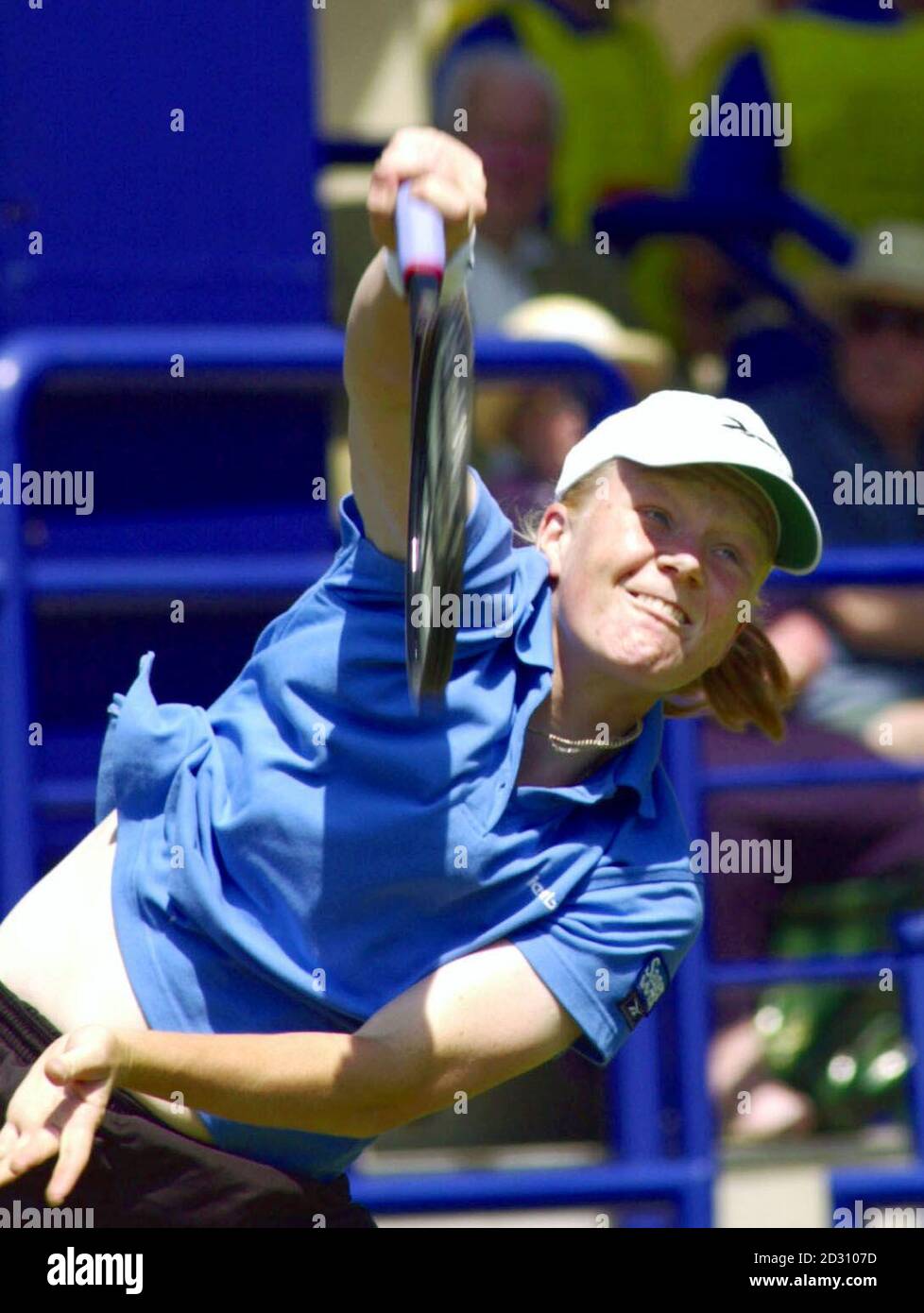 Britain's Louise Latimer against Anna Smashnova at the International ...