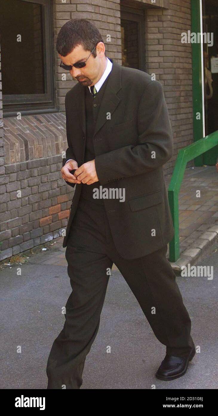 Pc patrick lane arriving chelmsford crown court hi-res stock ...