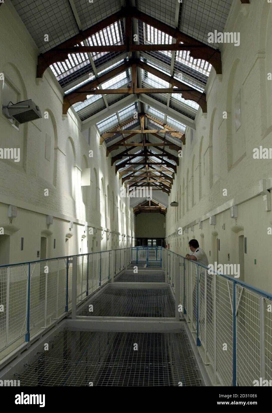 The refurbished c wing at wormwood scrubs prison hi-res stock ...