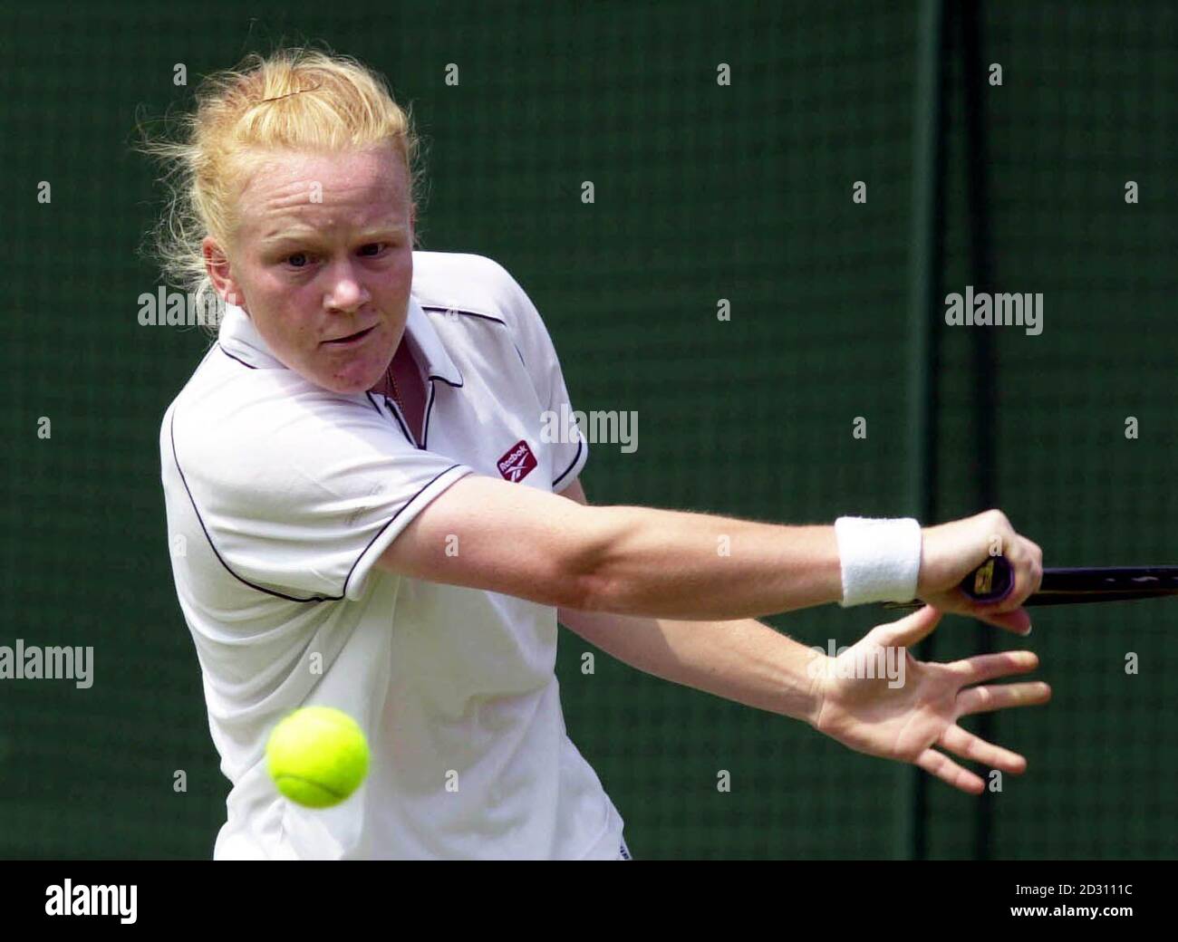 NO COMMERCIAL USE : Great Britain's Louise Latimer in action against ...