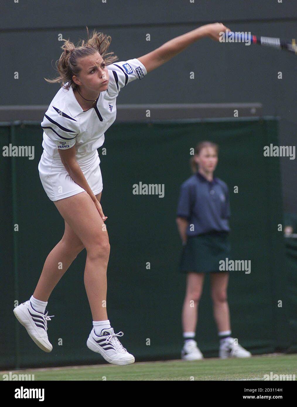 NO COMMERCIAL USE: Anne-Gaelle Sidot of France in action against Russia ...