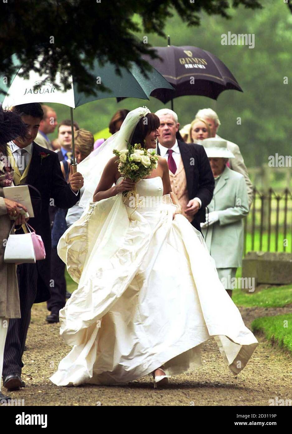 TV presenter Davina McCall, 32, prior to her marriage to Matthew ...