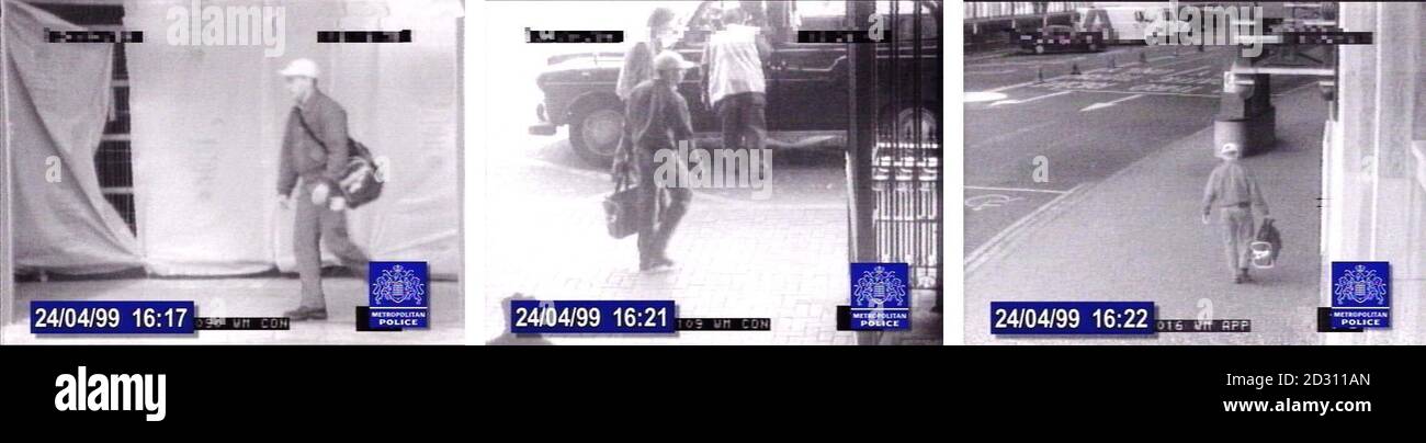 CCTV footage released by the Metropolitan police showing David Copeland ...
