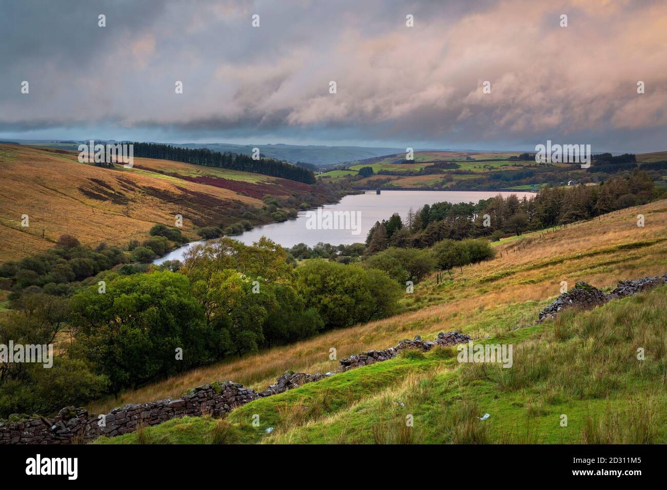 The Cray Reservoir in the Brecon Beacons National Park Stock Photo - Alamy