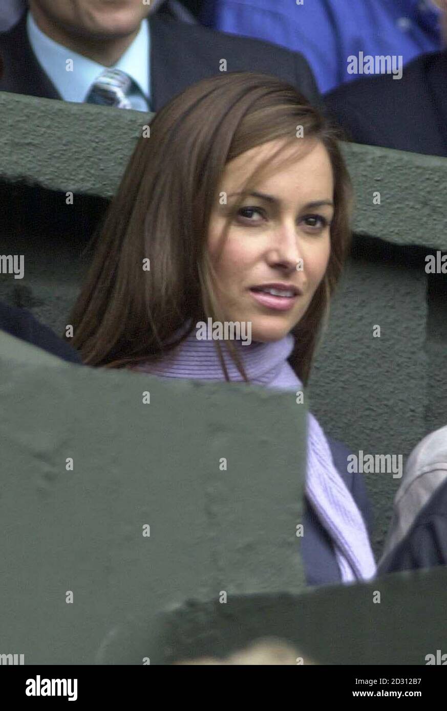 Girlfriend australian tennis player pat rafter hi-res stock photography ...