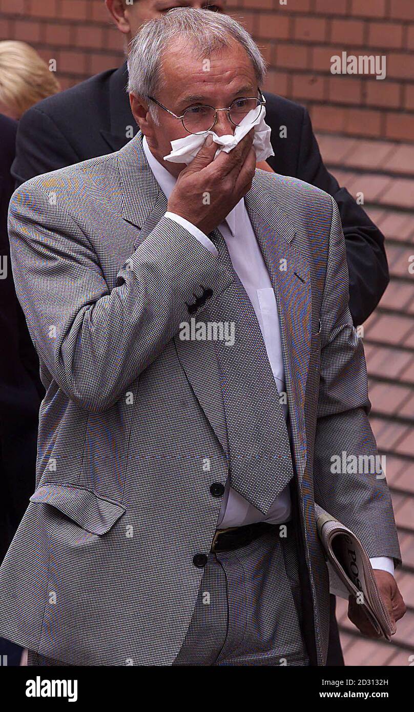 Trevor Hicks, who's two daughters died at Hillsborough arrives at Leeds ...