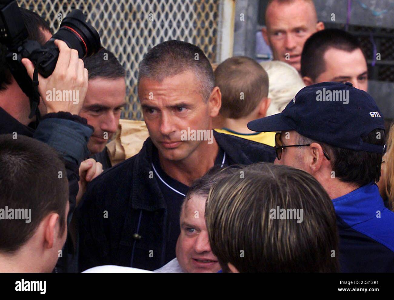 IRA convicted terrorist Bernard McGinn,42, (C) from Castleblaney, Co ...